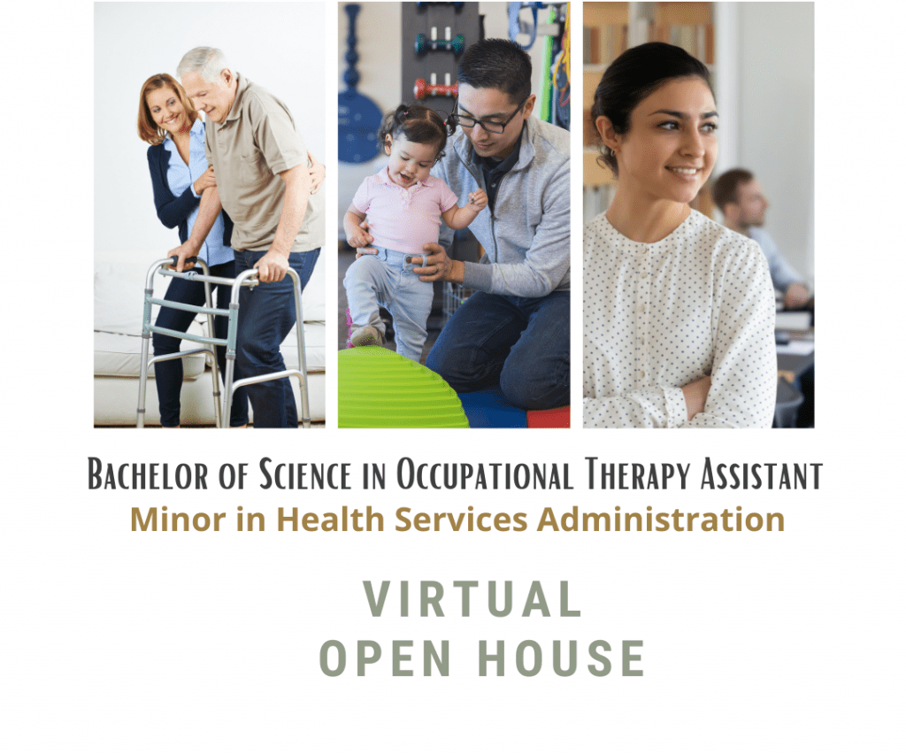 Virtual Open House - OTA Bachelor's Degree Program